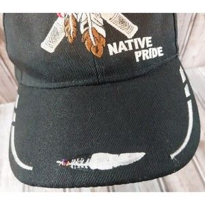 Joycap | Accessories | Joycap Adjustable Hat Black Native Pride Cap ...